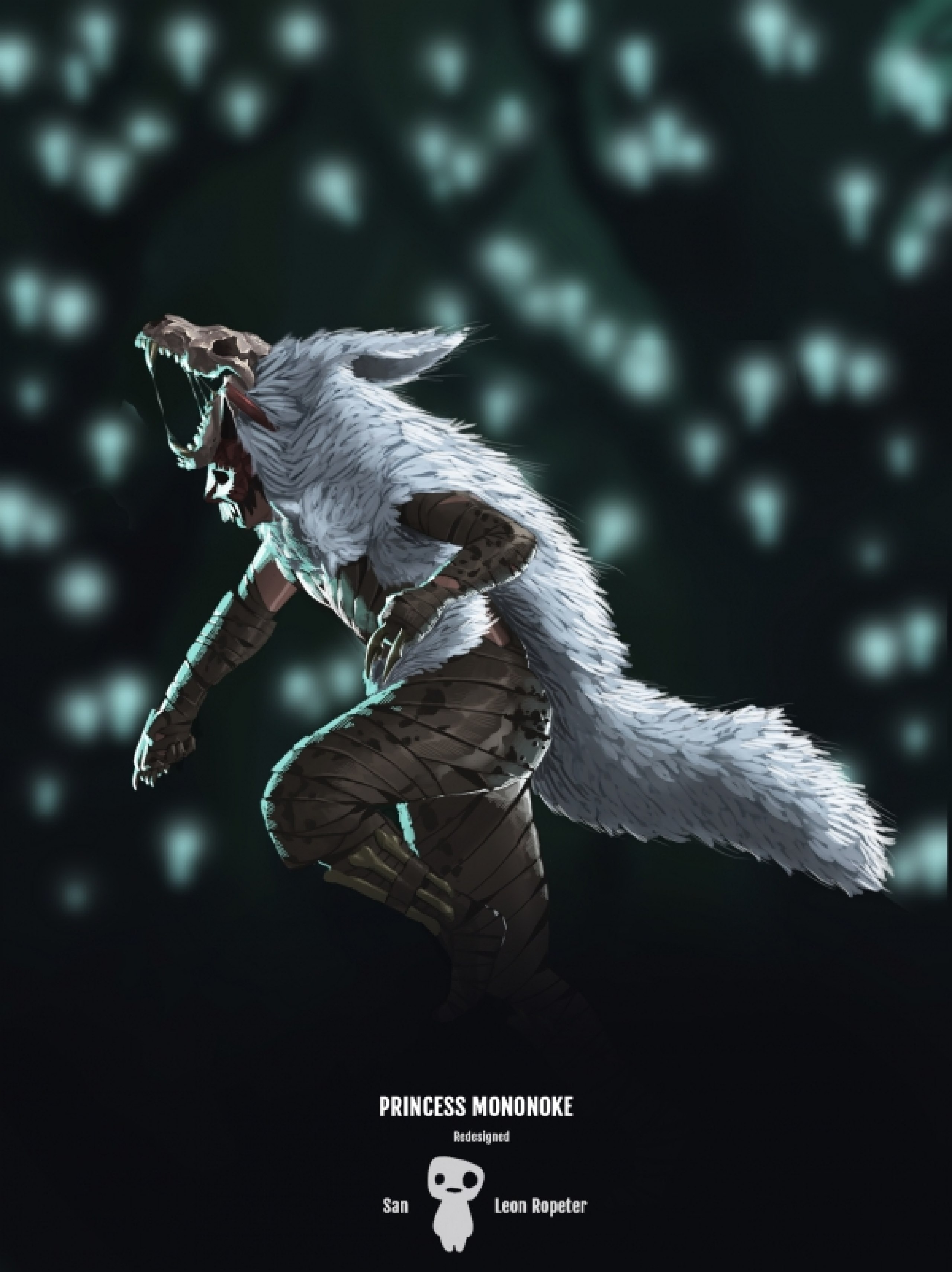 Princess Mononoke: Character Redesign