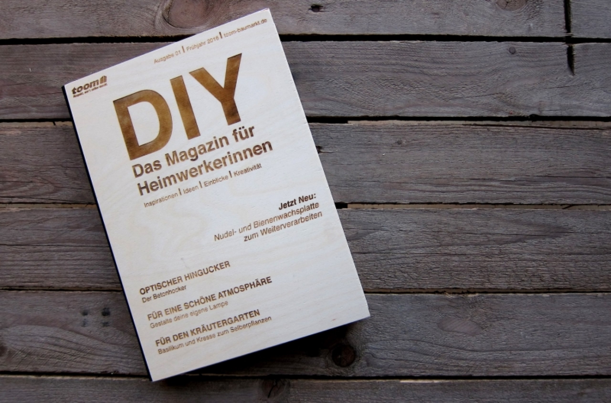 Das toom-DIY-Magazin für Heimwerkerinnen